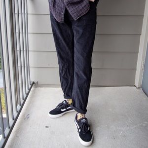 Michael Brandon | Pants | Vintage Mens Black Corduroy Pants | Poshmark